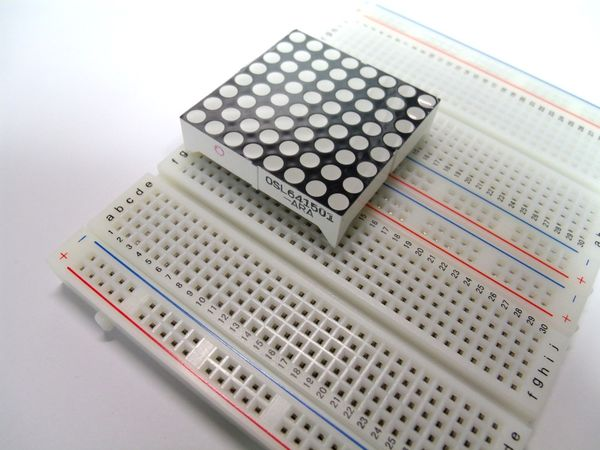 ArduinoTutorial/arduino.js : ドットマトリクスLED : Recipe