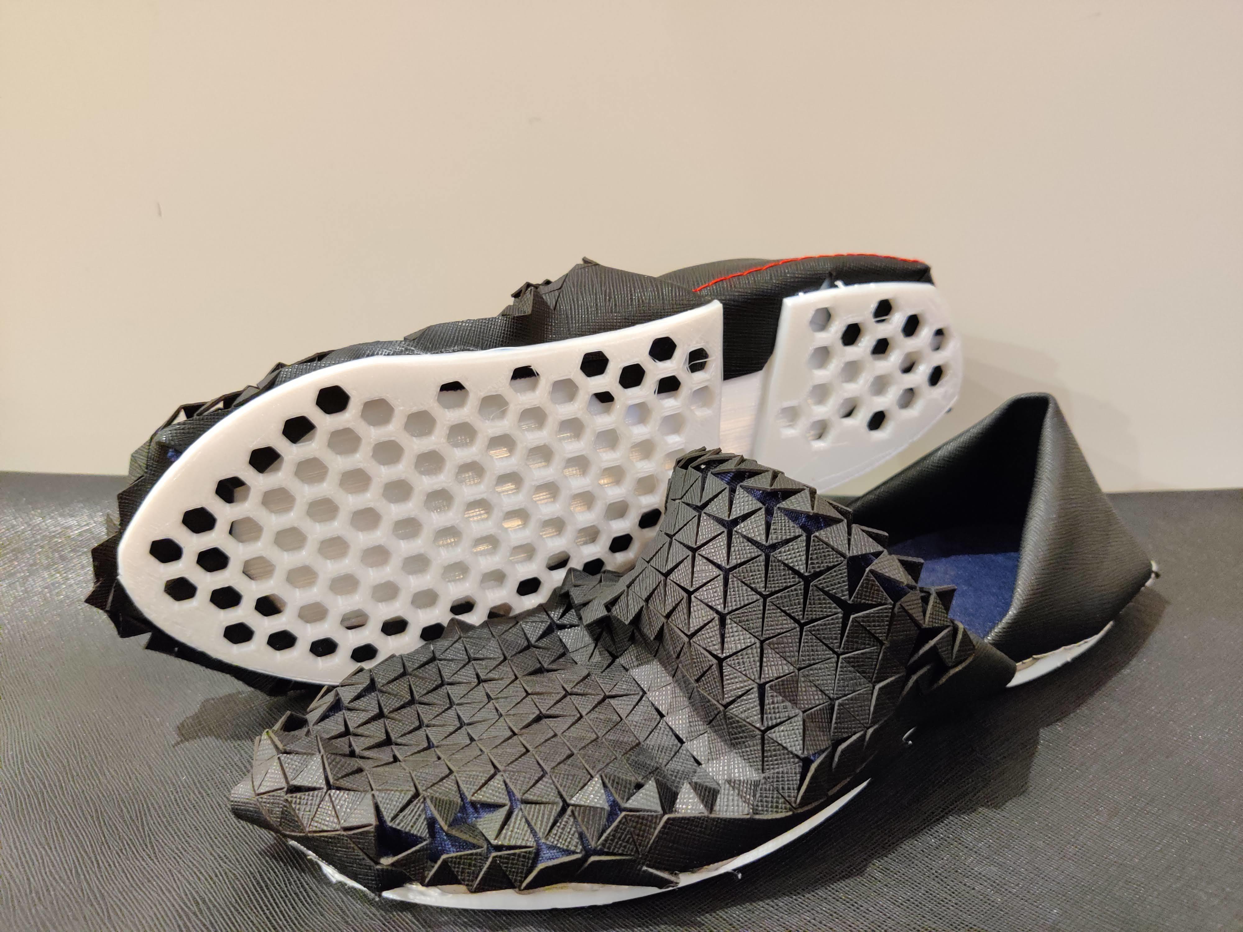 Naoya/Auxetic-Leather Shoes : Recipe